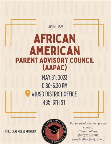 Woodland Unified School District - African-American Parent Advisory ...